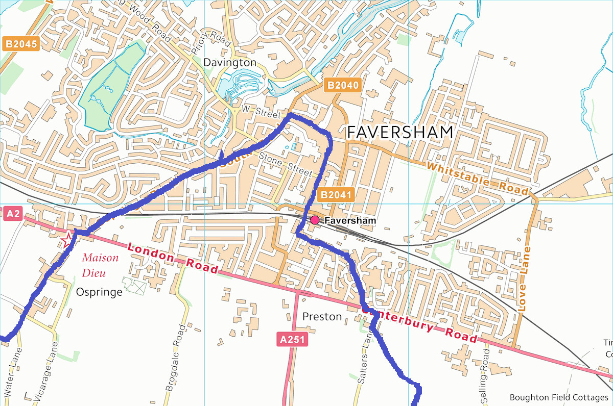 Doddington to Faversham - The Augustine Camino